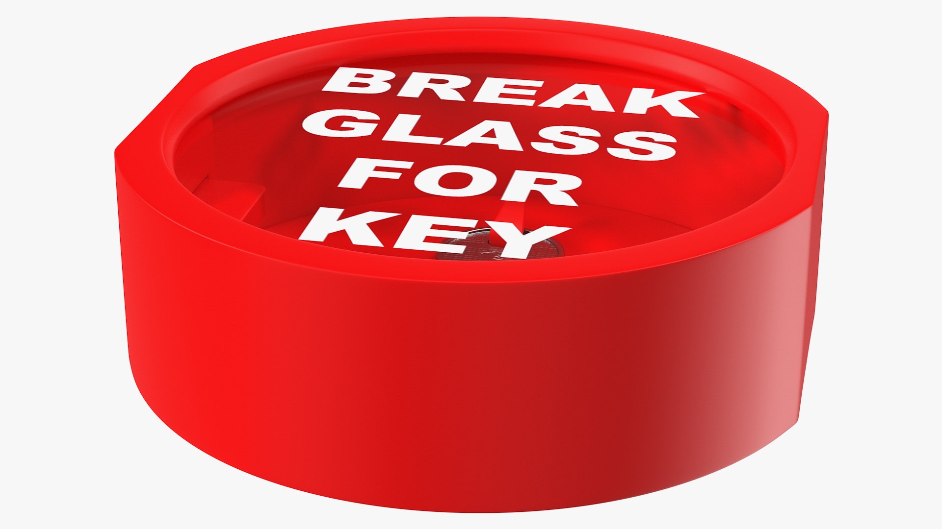 3D Break Glass Key Box Model - TurboSquid 1685539