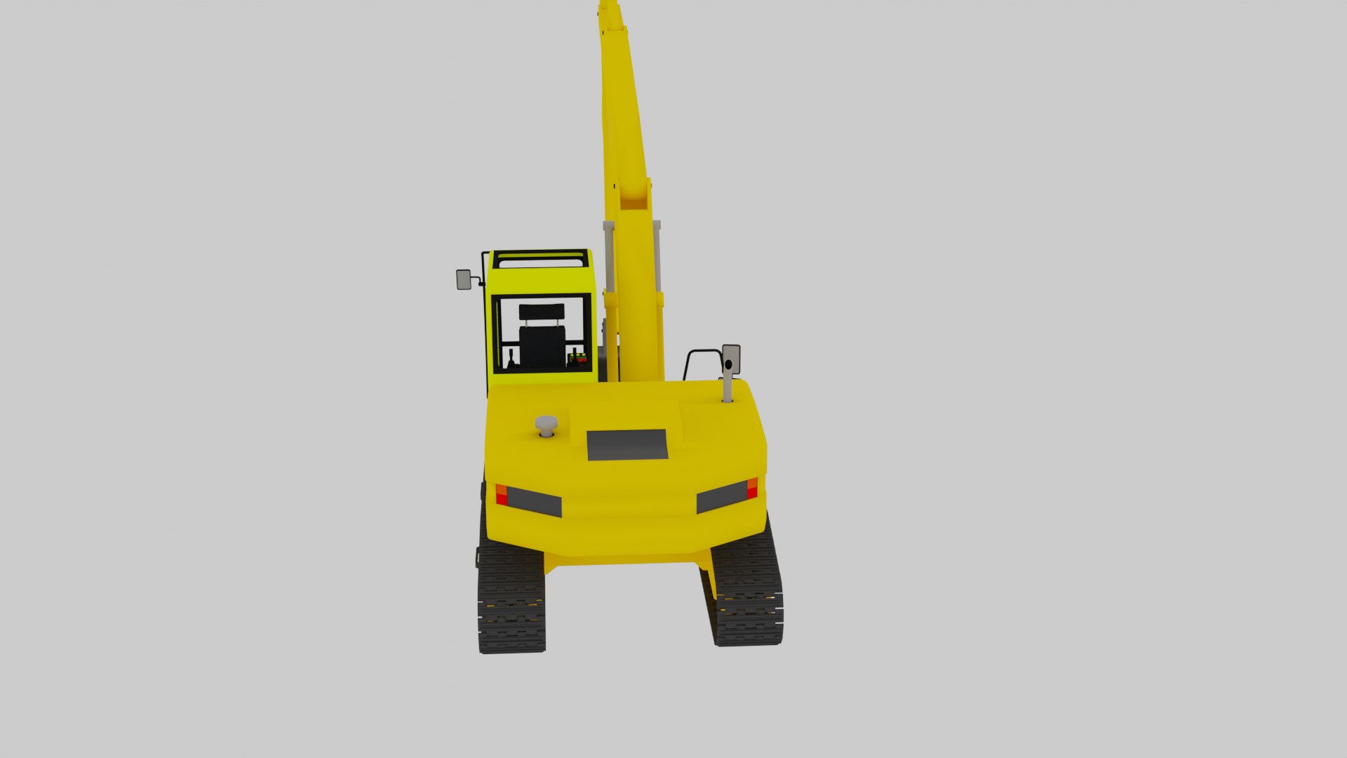3D Construction Excavator Backacter - TurboSquid 1863087