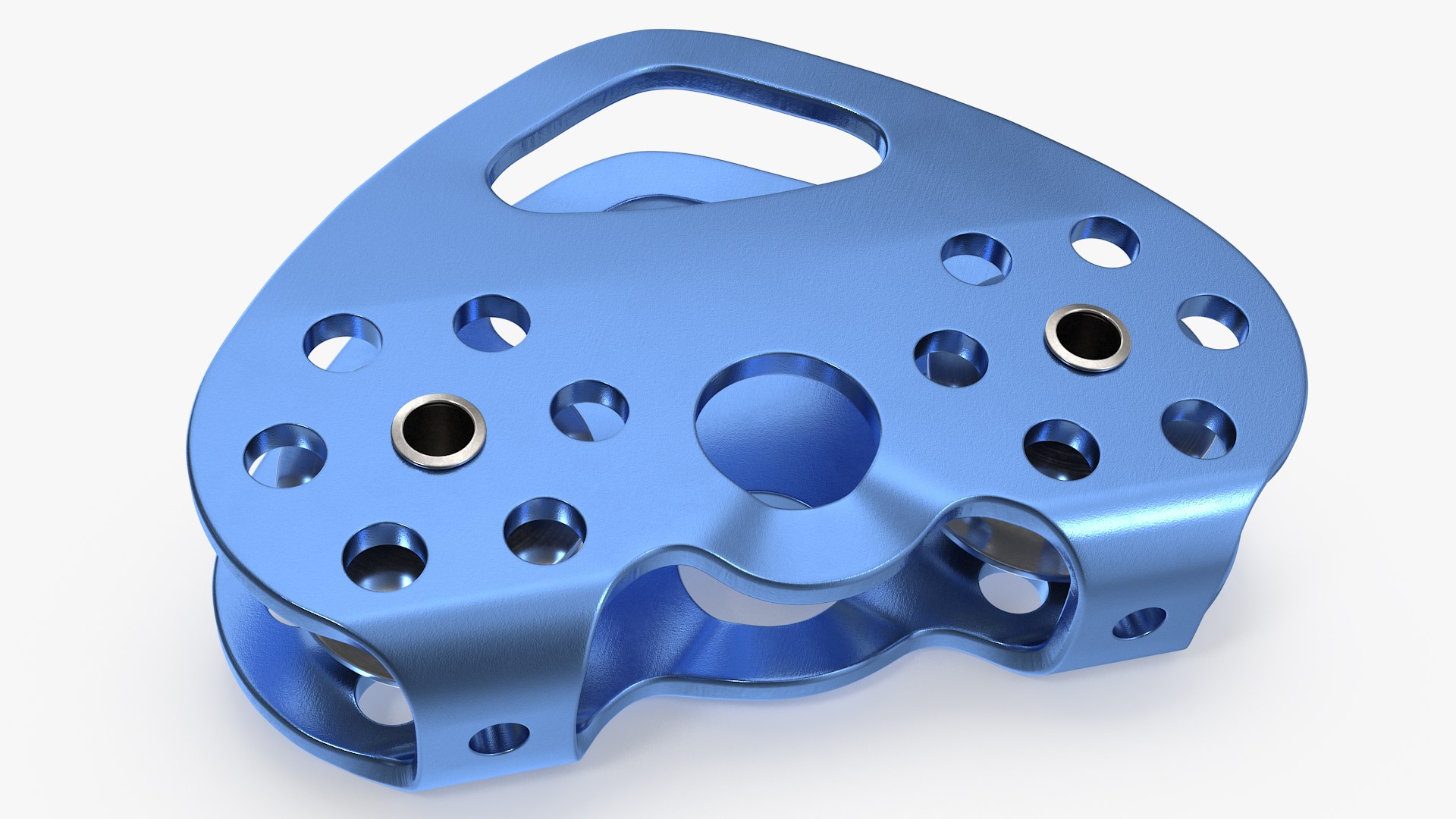 Twin Pulley Trolley Blue 3D Model - TurboSquid 1958433