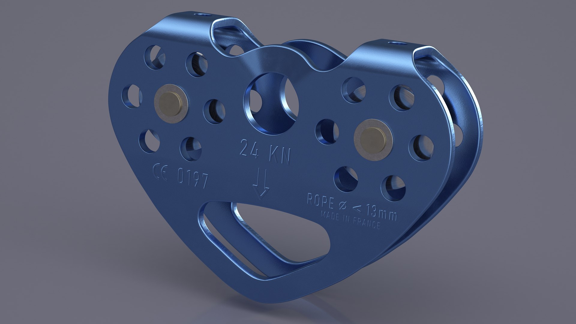 Twin Pulley Trolley Blue 3D Model - TurboSquid 1958433