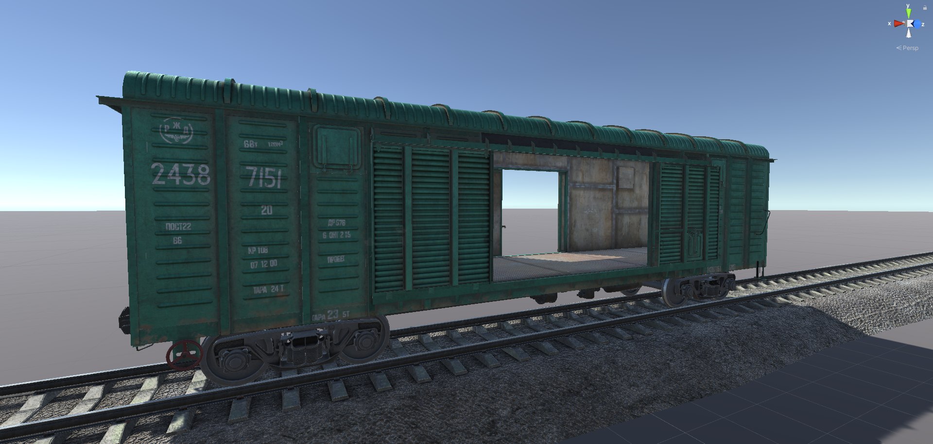 3D Freight Car11-217 - TurboSquid 2191235