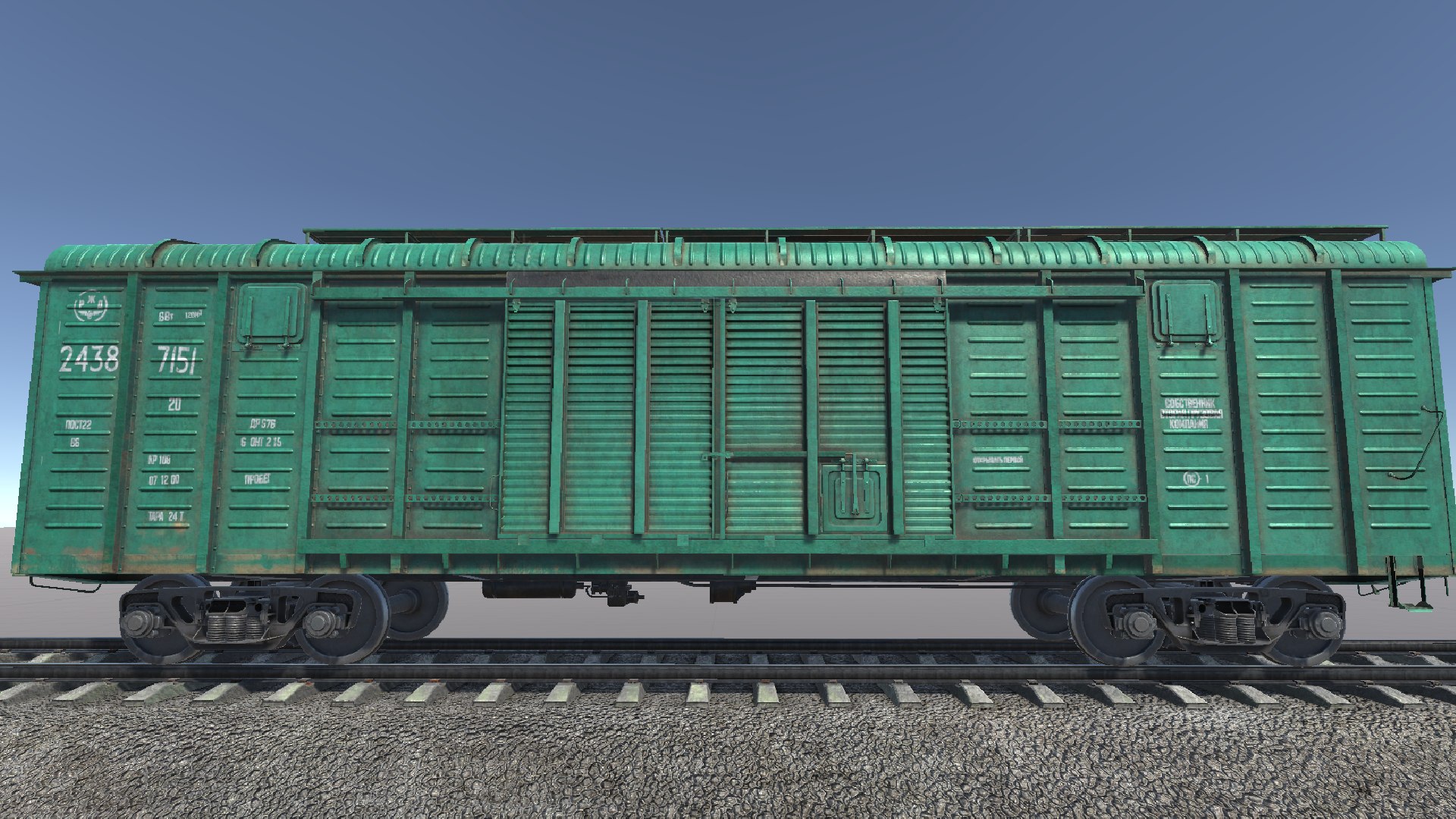 3D Freight Car11-217 - TurboSquid 2191235