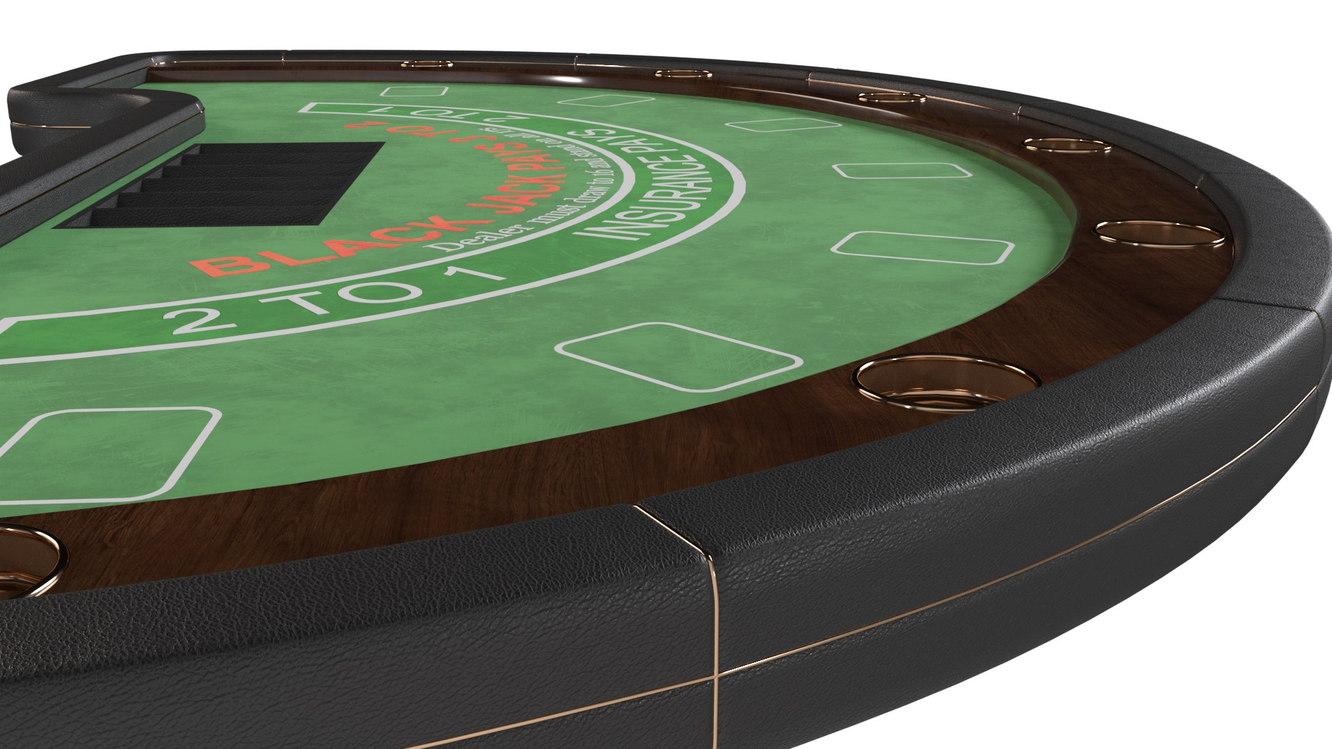 3D Casino BlackJack Table - TurboSquid 2087594