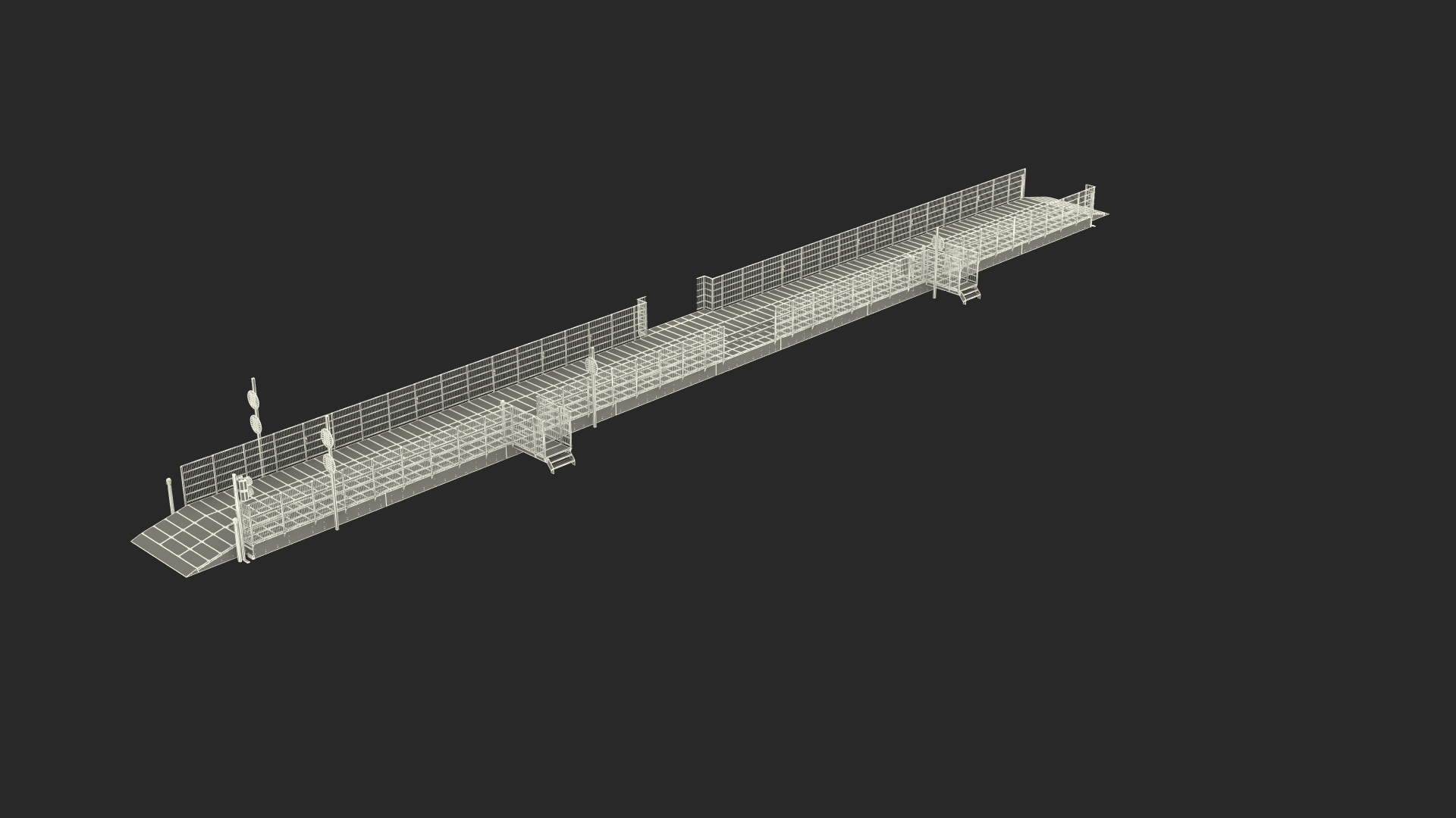 3D Model Drive Through Car Checkpoint - TurboSquid 1771489