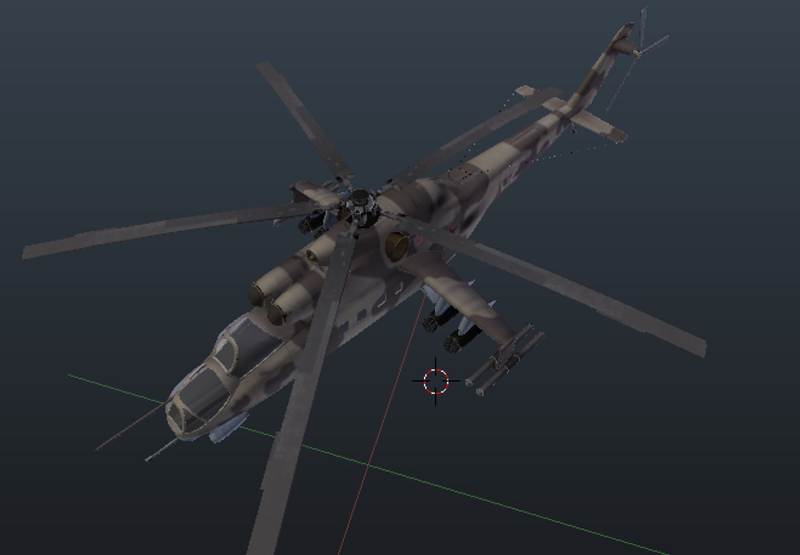 3D model mi-24 hind attack helicopter - TurboSquid 1534963