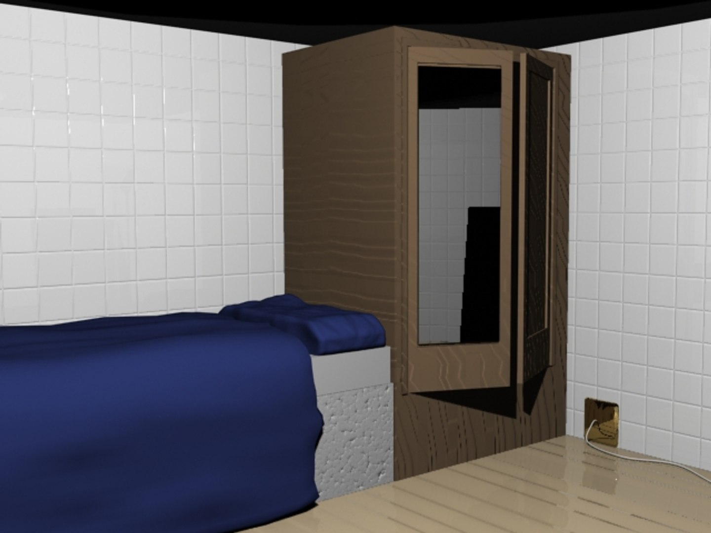Bedroom 3D - TurboSquid 429460