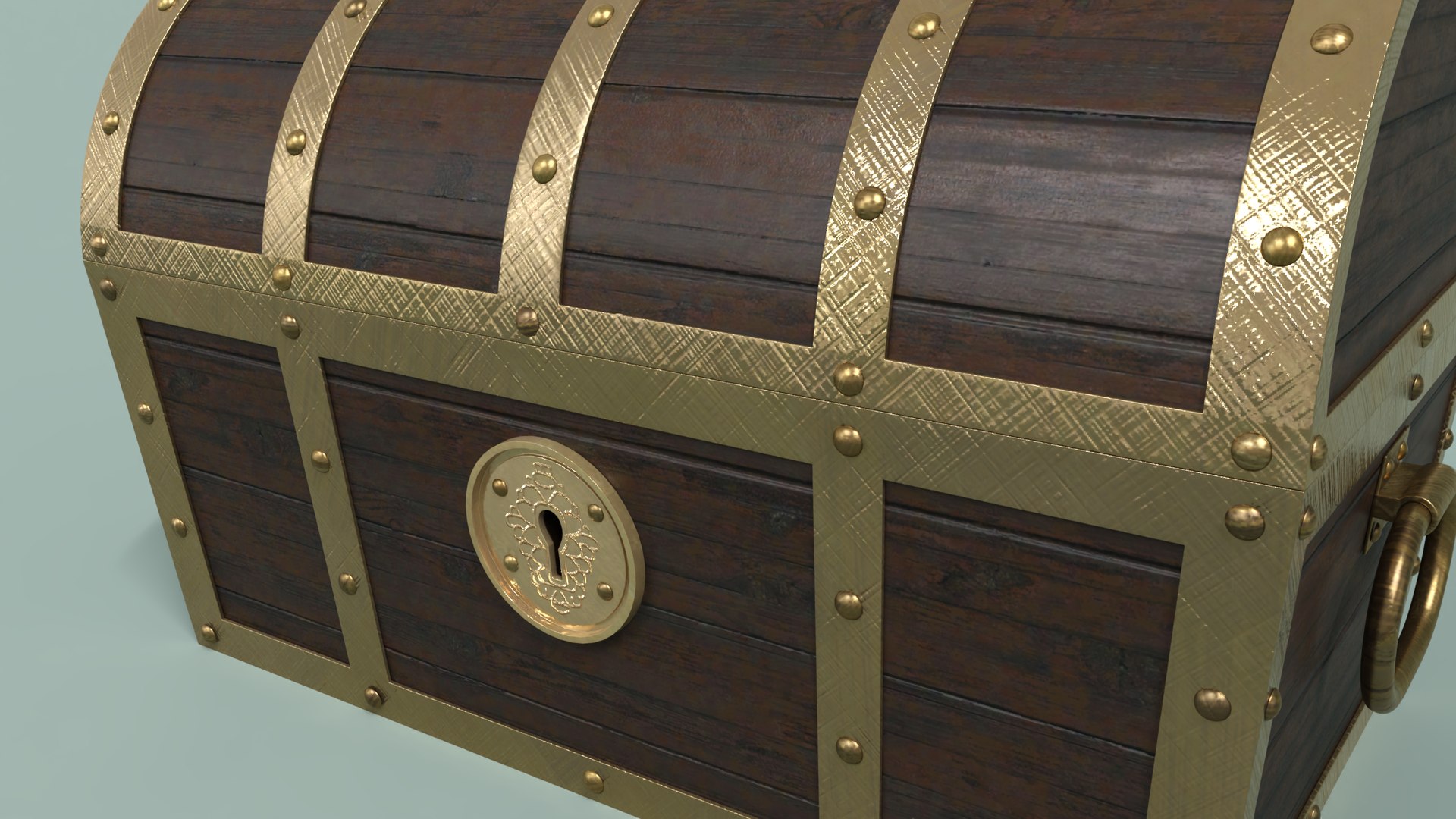 Treasure Chest Class 9th Low-poly 3D Model 3D Model - TurboSquid 2318918