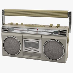 Boom Box 3D Models for Download | TurboSquid