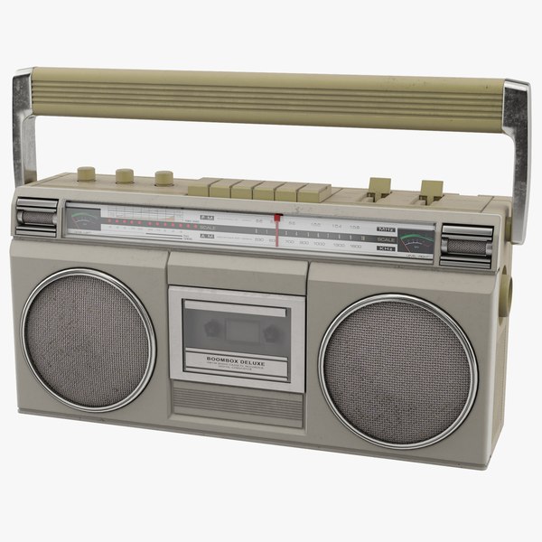 modelo 3d boombox - TurboSquid 2099069