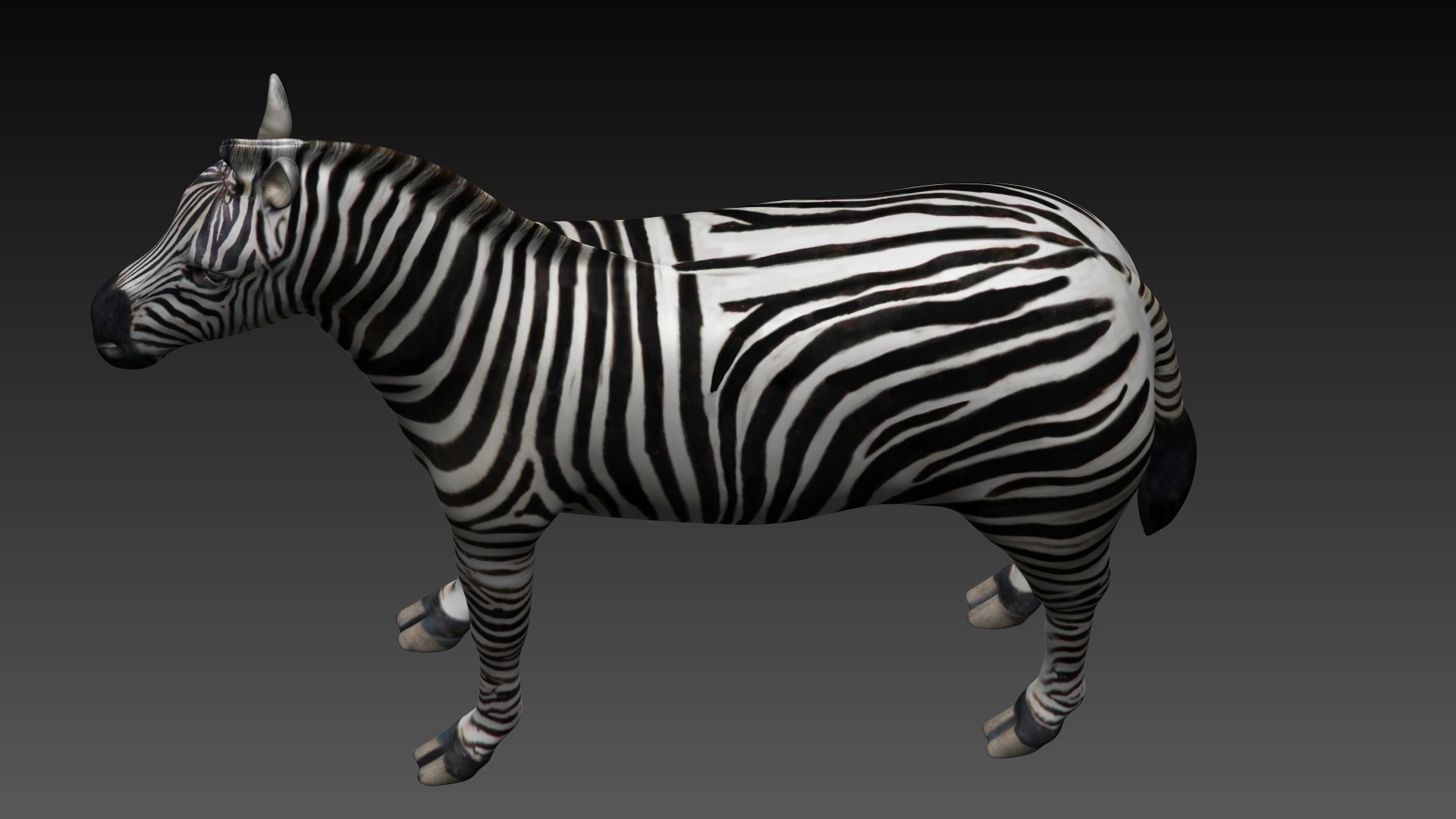 Fully Rigged Low Poly Zebra Model - TurboSquid 1748780
