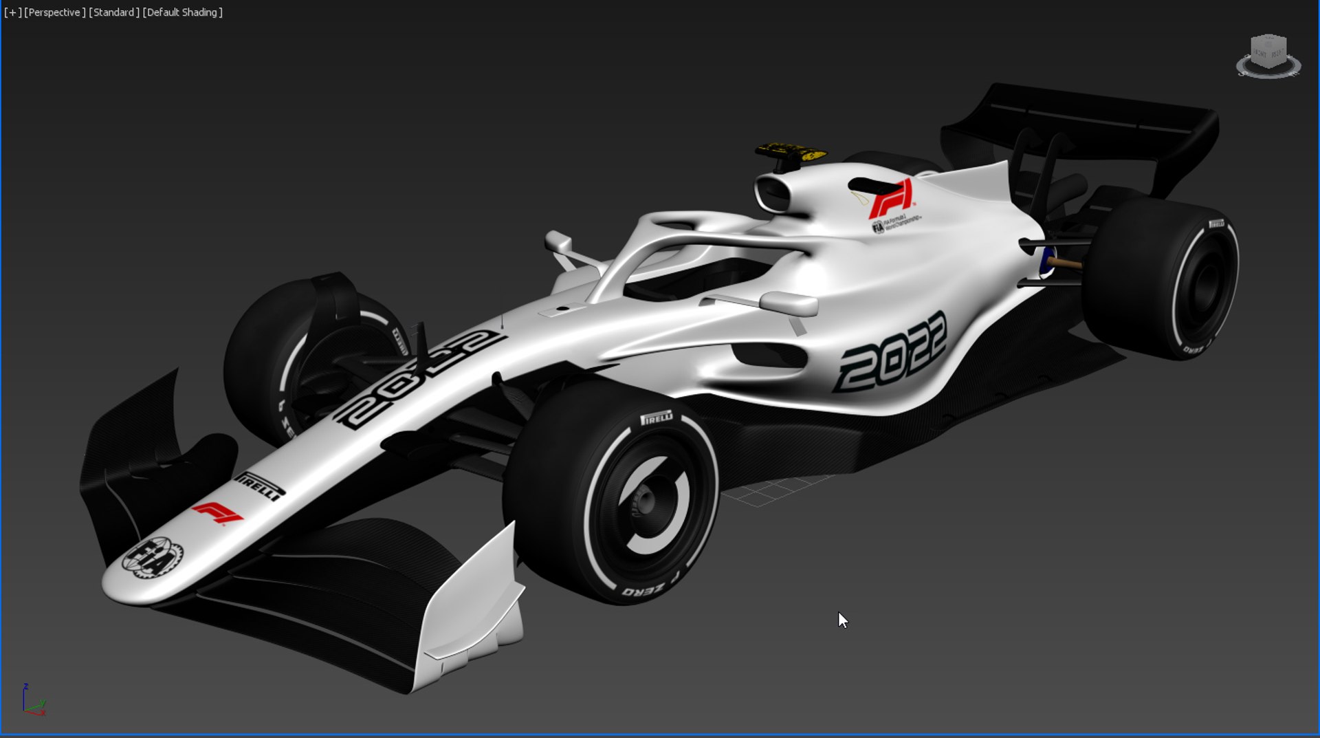 3D F1 Concept Car 2022 - TurboSquid 1771275