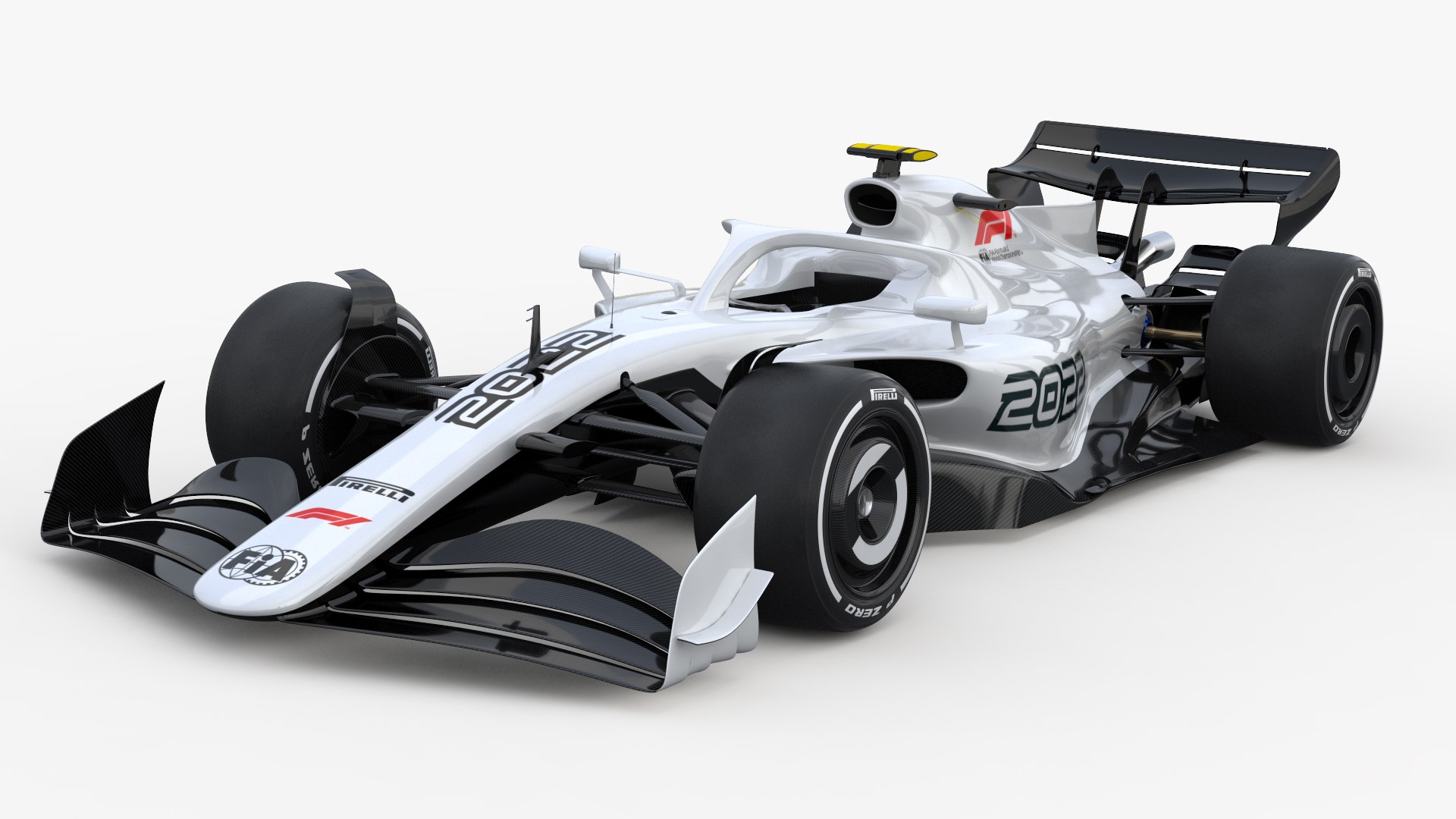 3D F1 Concept Car 2022 - TurboSquid 1771275