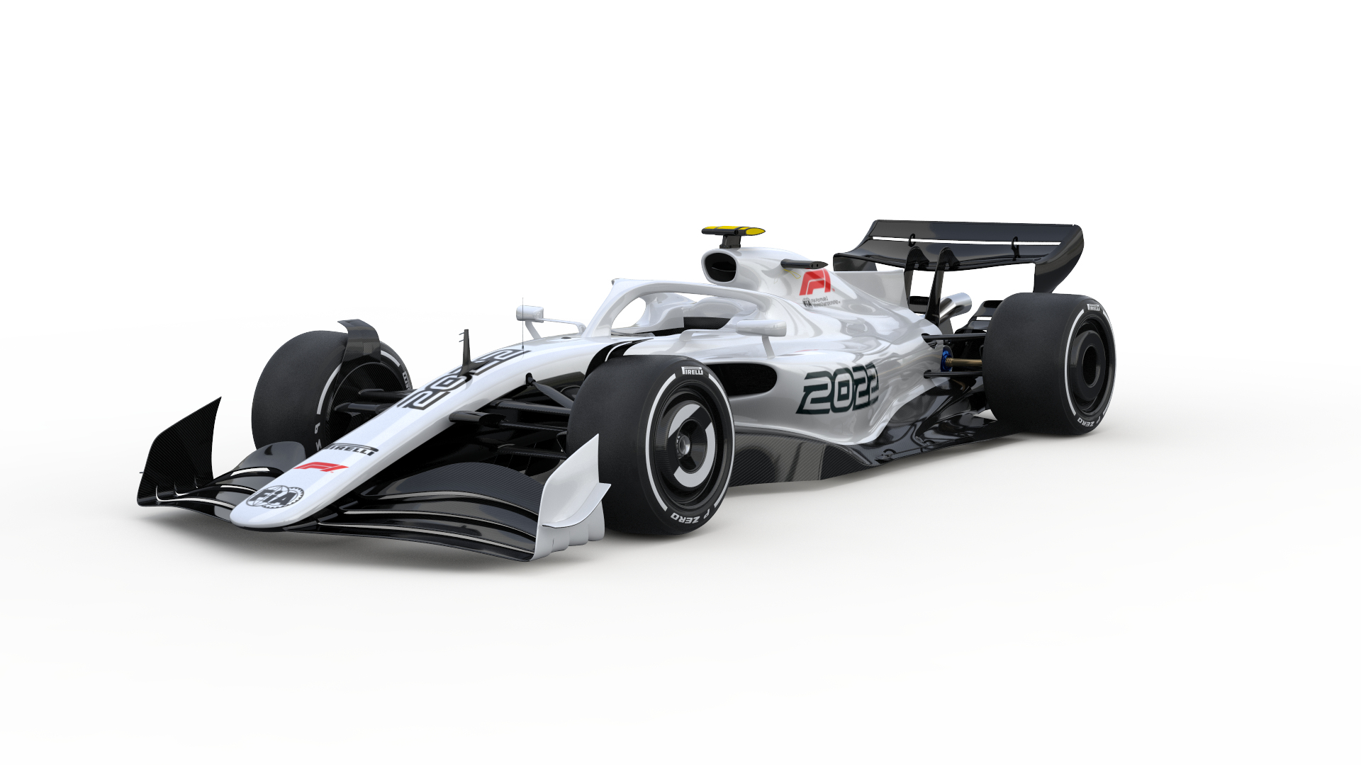 3D F1 Concept Car 2022 - TurboSquid 1771275