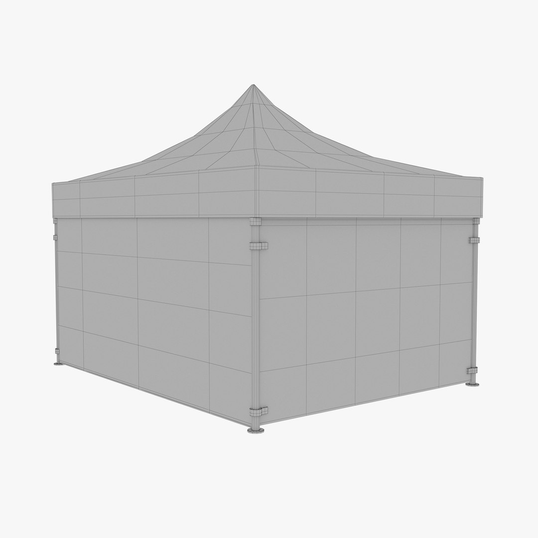 Event Tent Mockup 4X3 Model - TurboSquid 2316371
