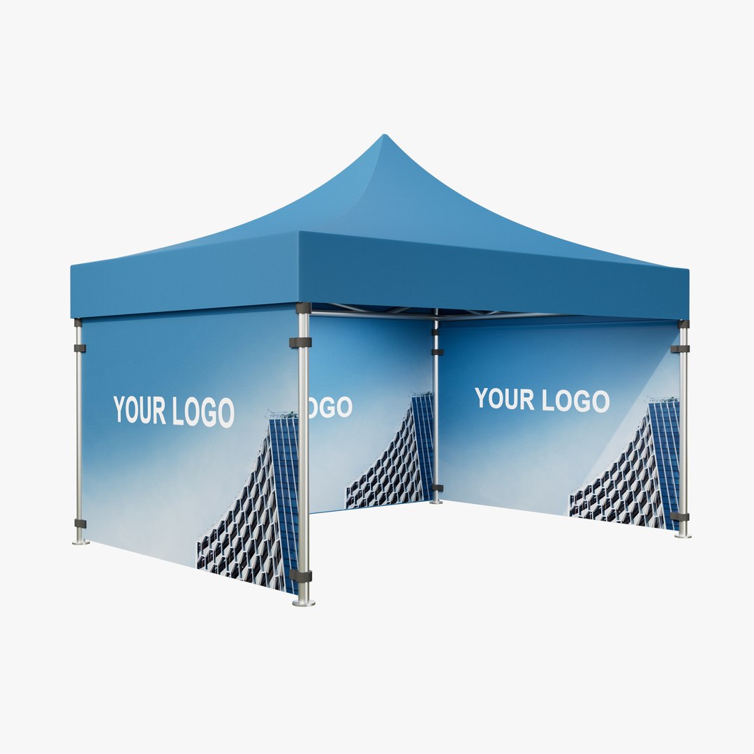 Event Tent Mockup 4X3 Model - TurboSquid 2316371