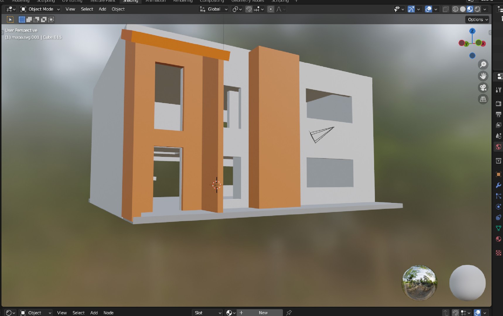 3D Big House Model - TurboSquid 2255191