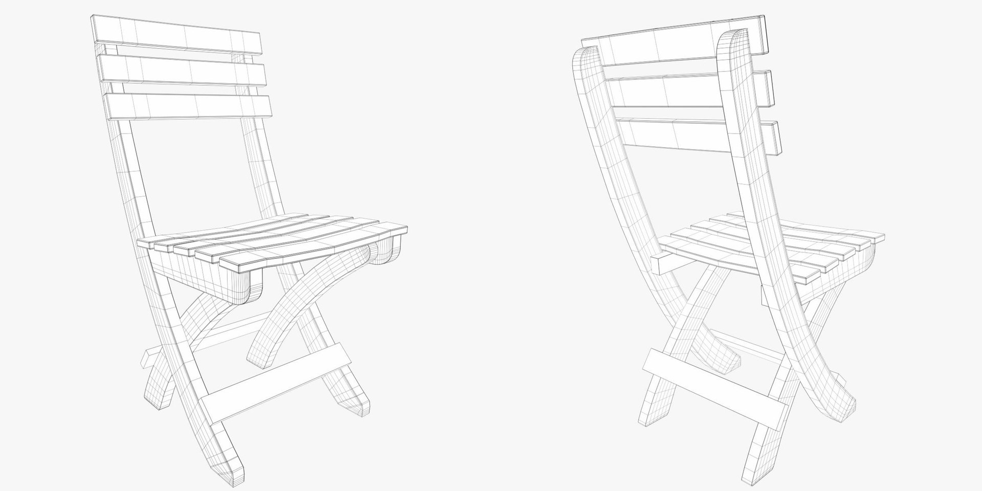 Plastic Chair 4 3D - TurboSquid 2144518