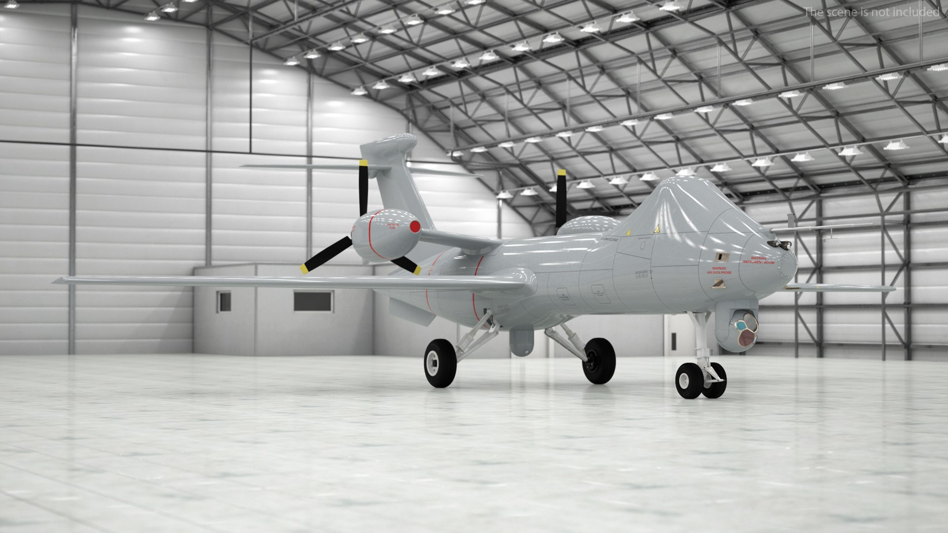 BAe Systems Mantis Unmanned Aircraft Rigged For Maya Model - TurboSquid ...