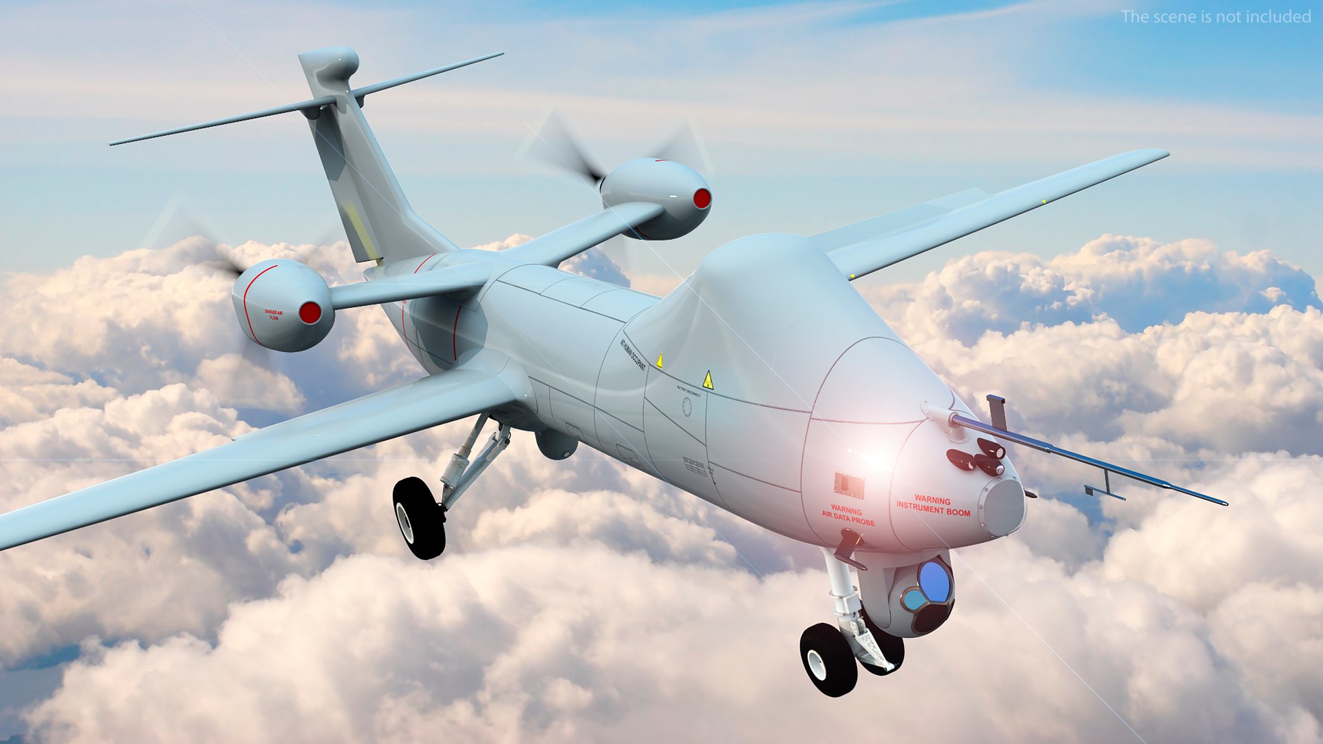 BAe Systems Mantis Unmanned Aircraft Rigged For Maya Model - TurboSquid ...