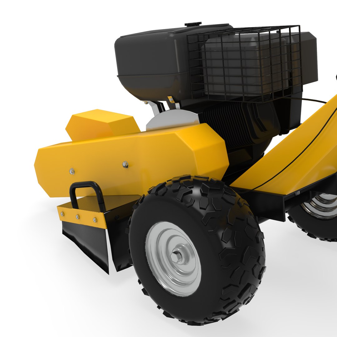 Stump Root Grinder 3D model - TurboSquid 1983862