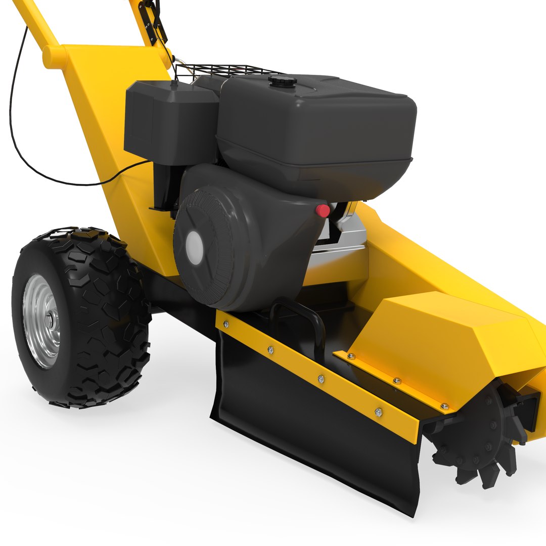 Stump Root Grinder 3D model - TurboSquid 1983862