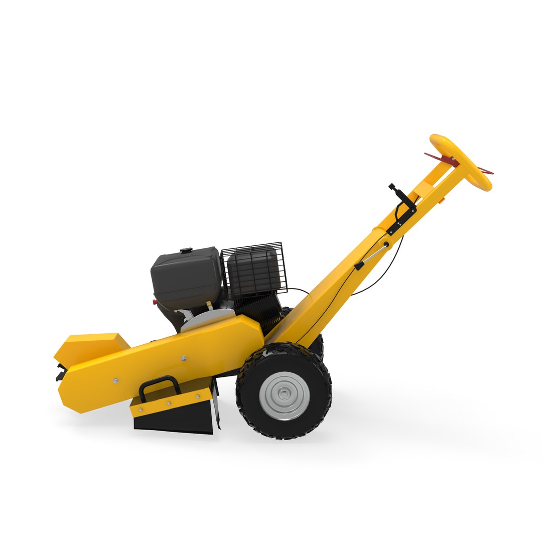Stump Root Grinder 3D model - TurboSquid 1983862
