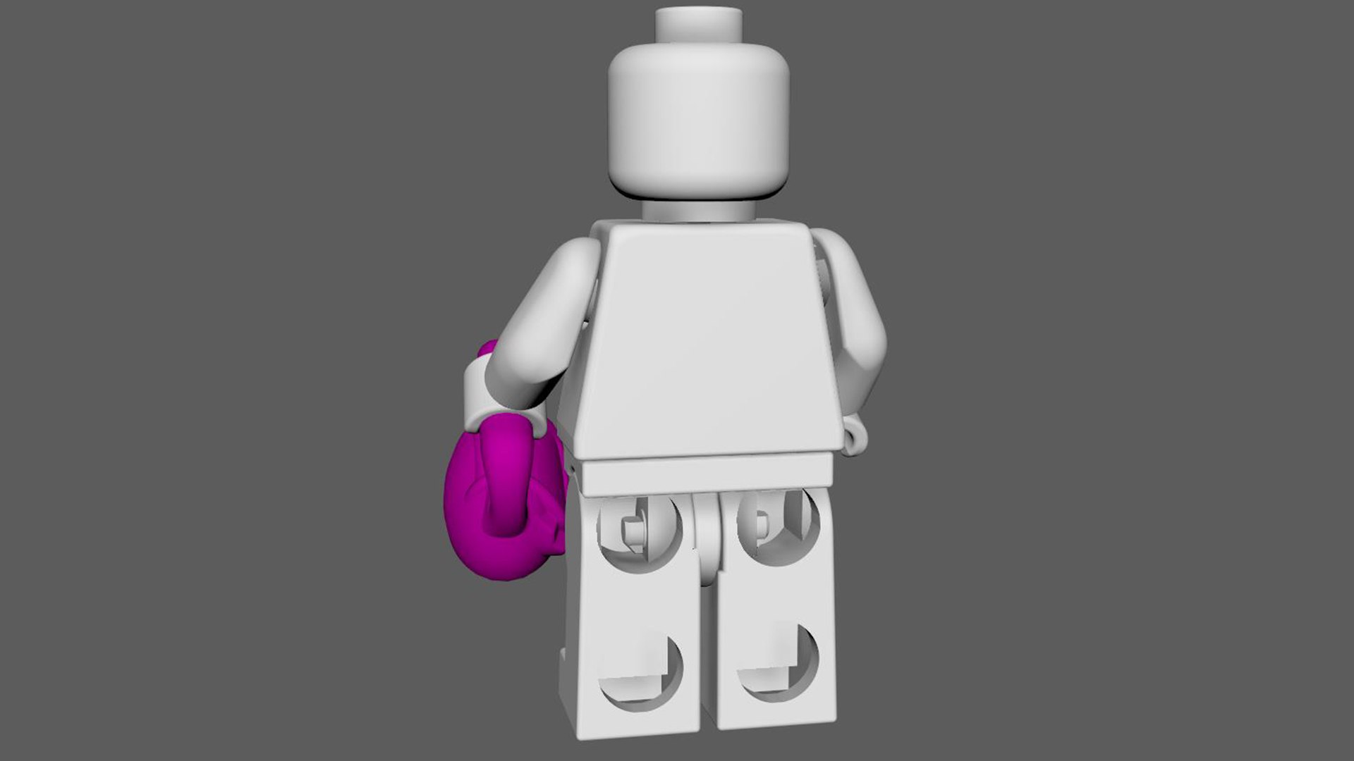 3D model lego minifigure handbag - TurboSquid 1876701