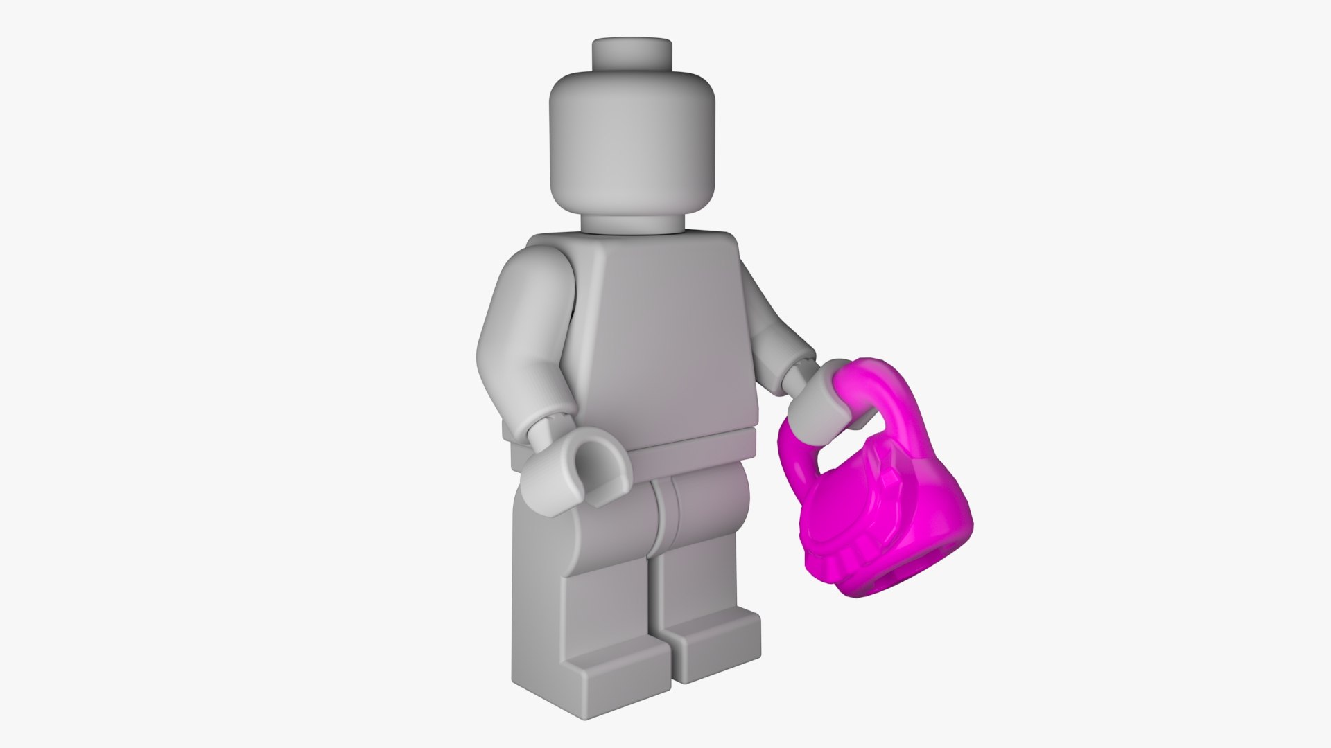 3D model lego minifigure handbag - TurboSquid 1876701