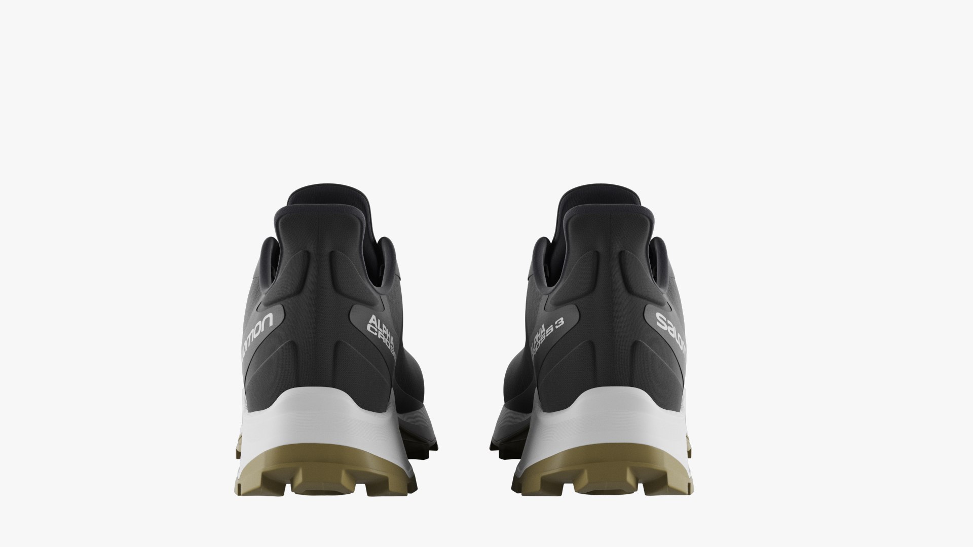 3D Model Salomon Alphacross 3 Black - TurboSquid 1921922