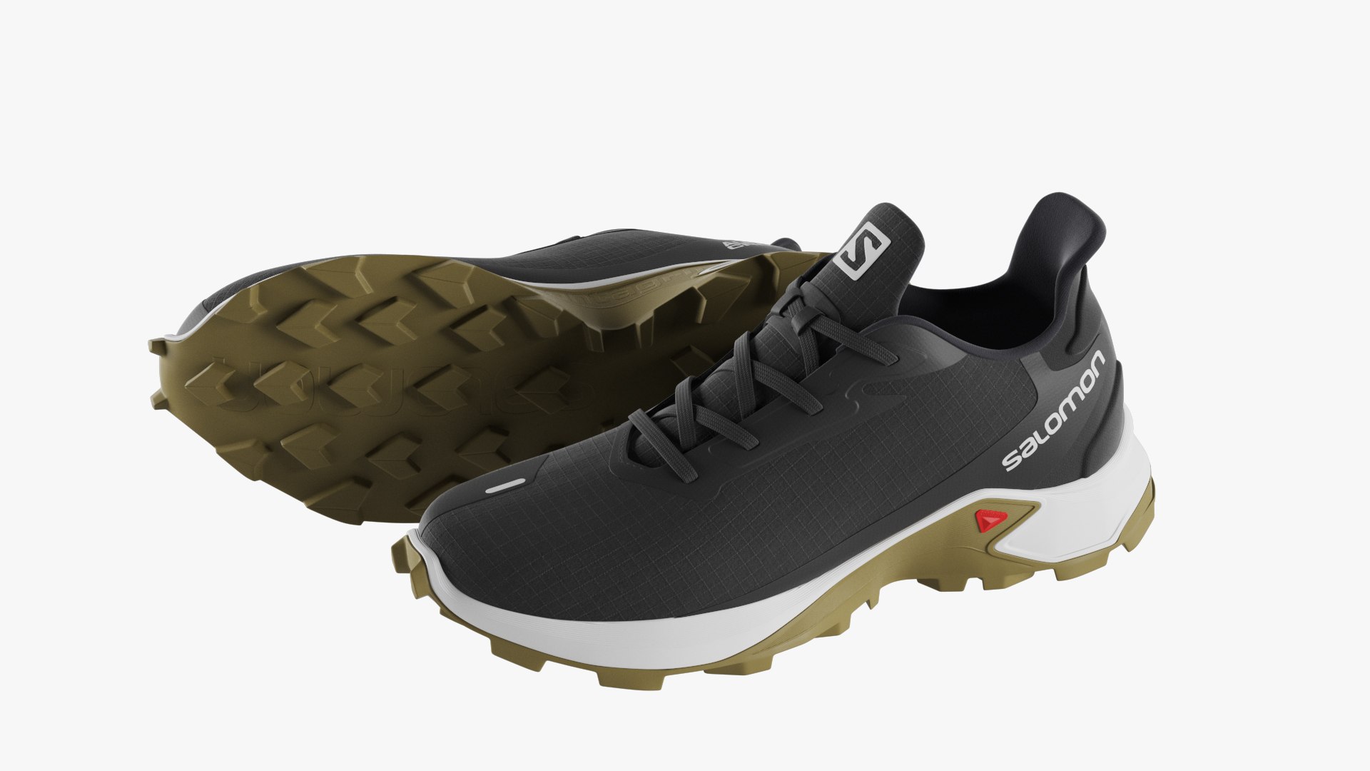 3D Model Salomon Alphacross 3 Black - TurboSquid 1921922