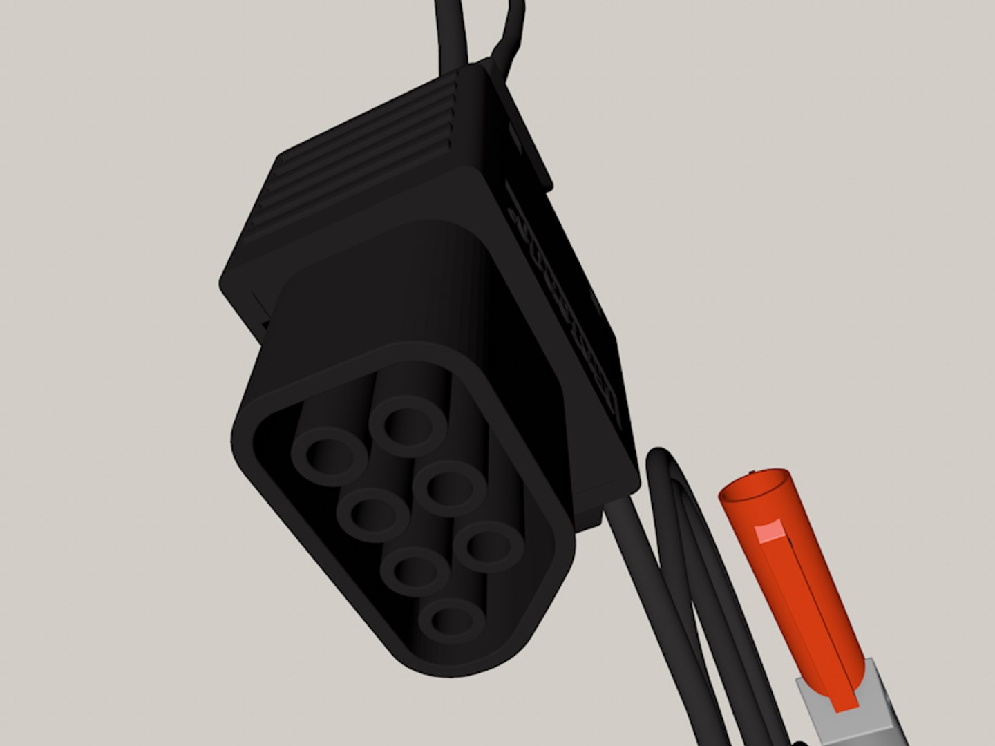 3d Model Orange Nintendo Zapper