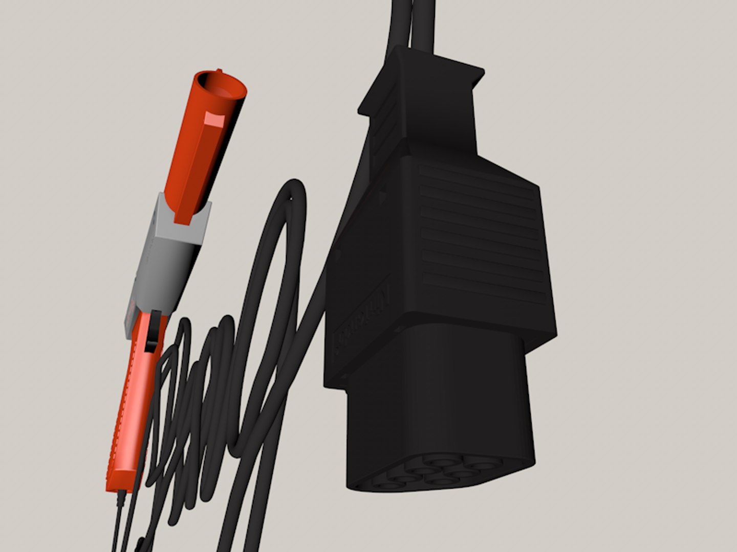 3d Model Orange Nintendo Zapper