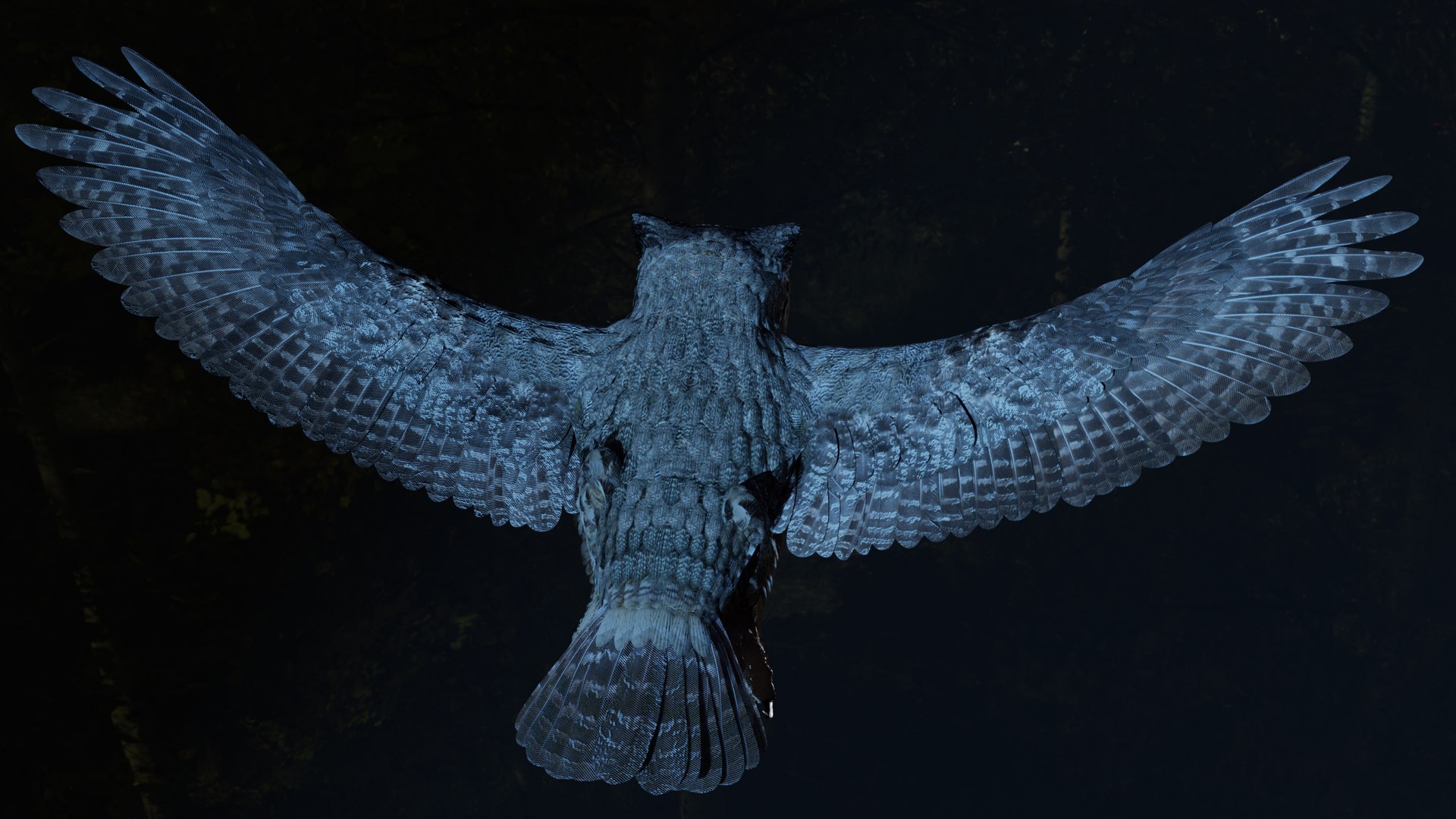 Great Horned Owl - Blender model - TurboSquid 1954490