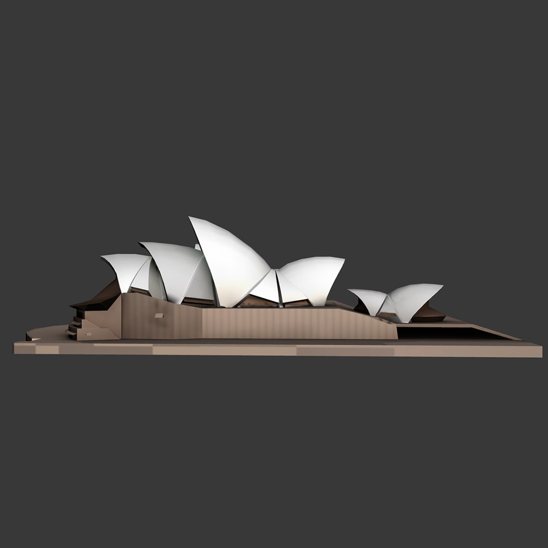 3d Model Of Sydney Opera