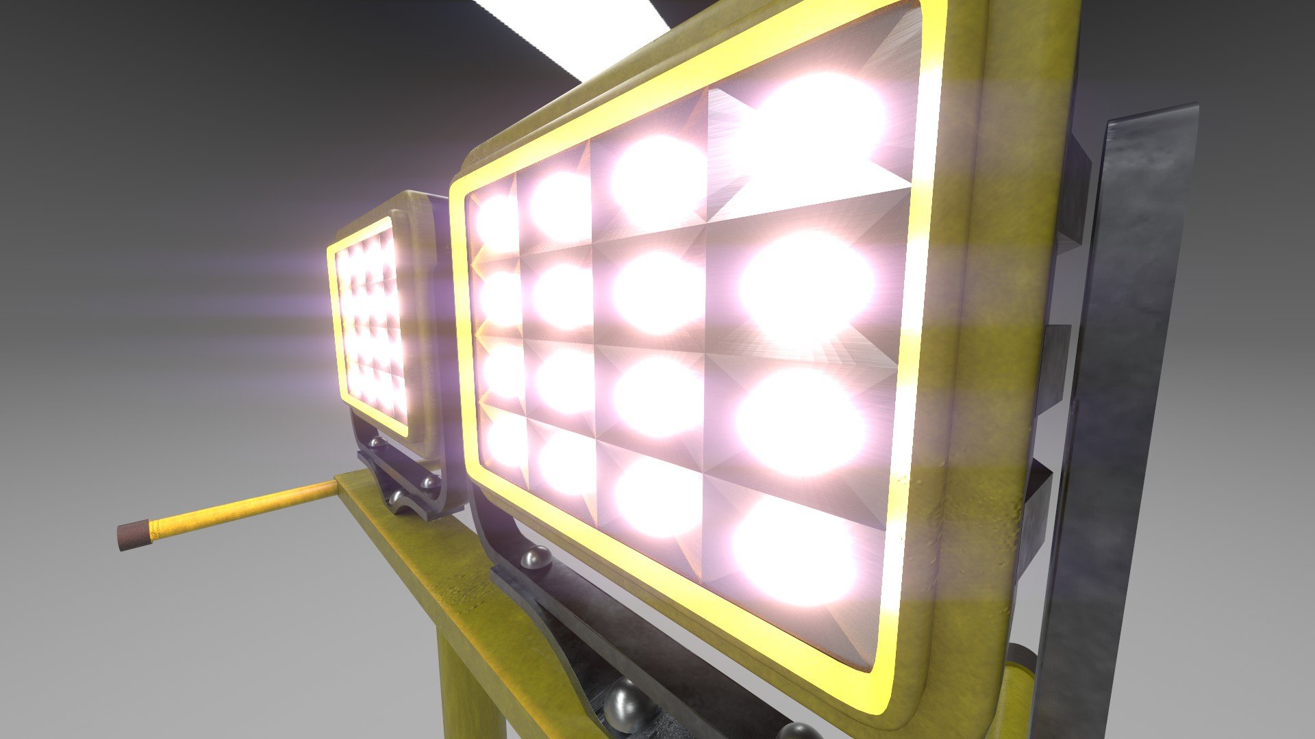 Construction Lights 3D Model - TurboSquid 2177092