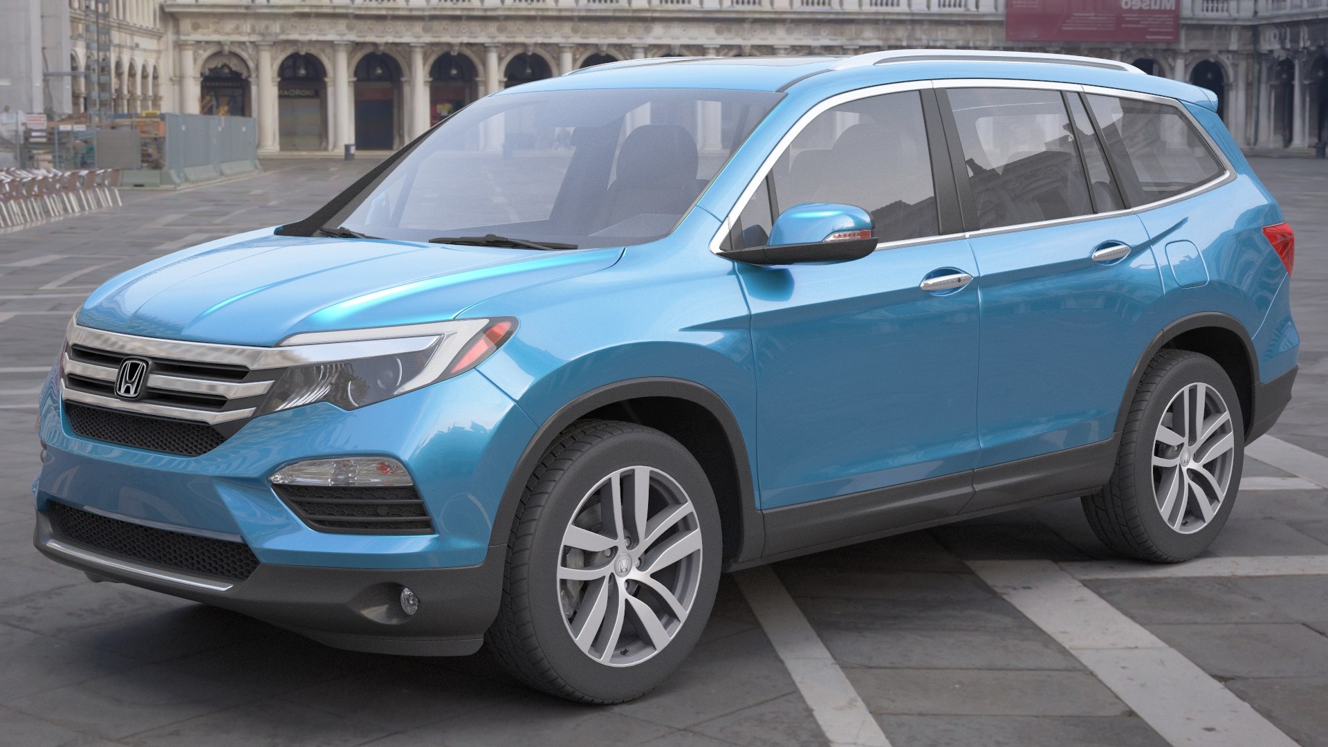 Generic Honda Crossover 3D Model - TurboSquid 2382189