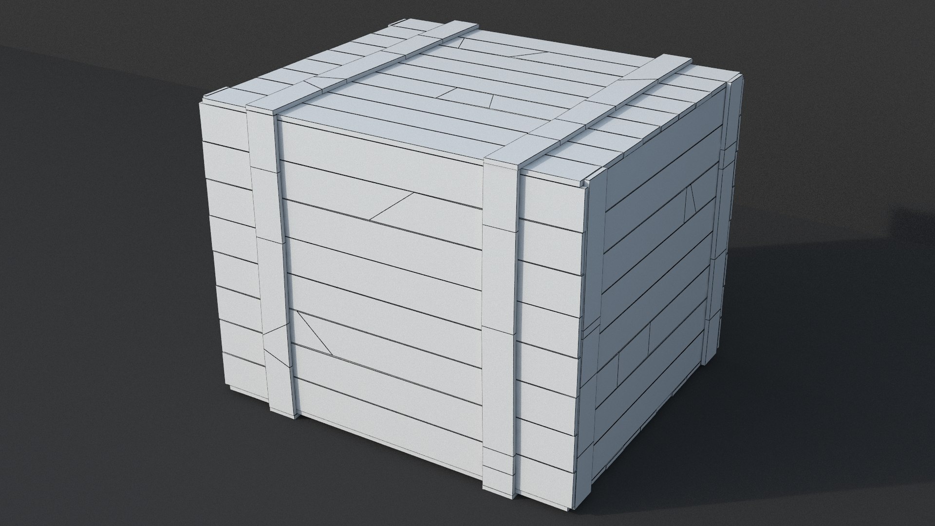 Wooden Packing Box 1 HD 3D Model - TurboSquid 1923562