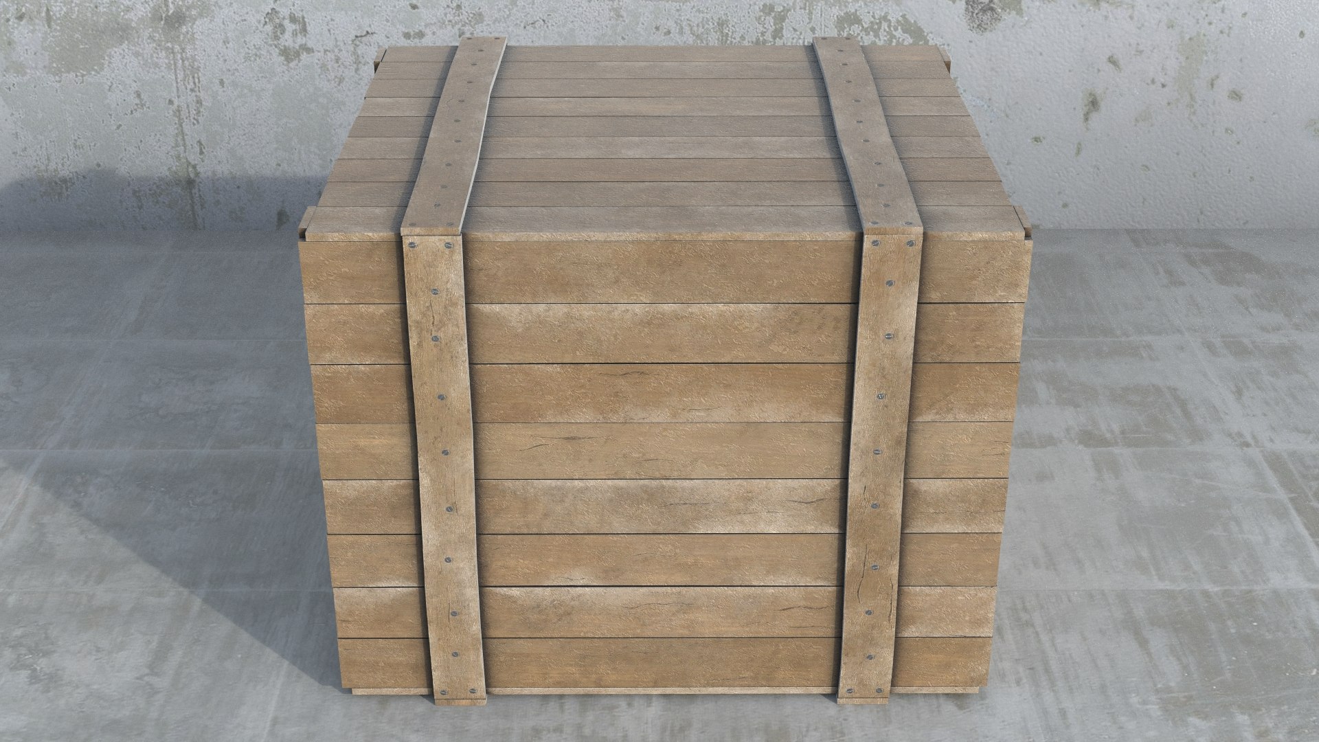 Wooden Packing Box 1 HD 3D Model - TurboSquid 1923562