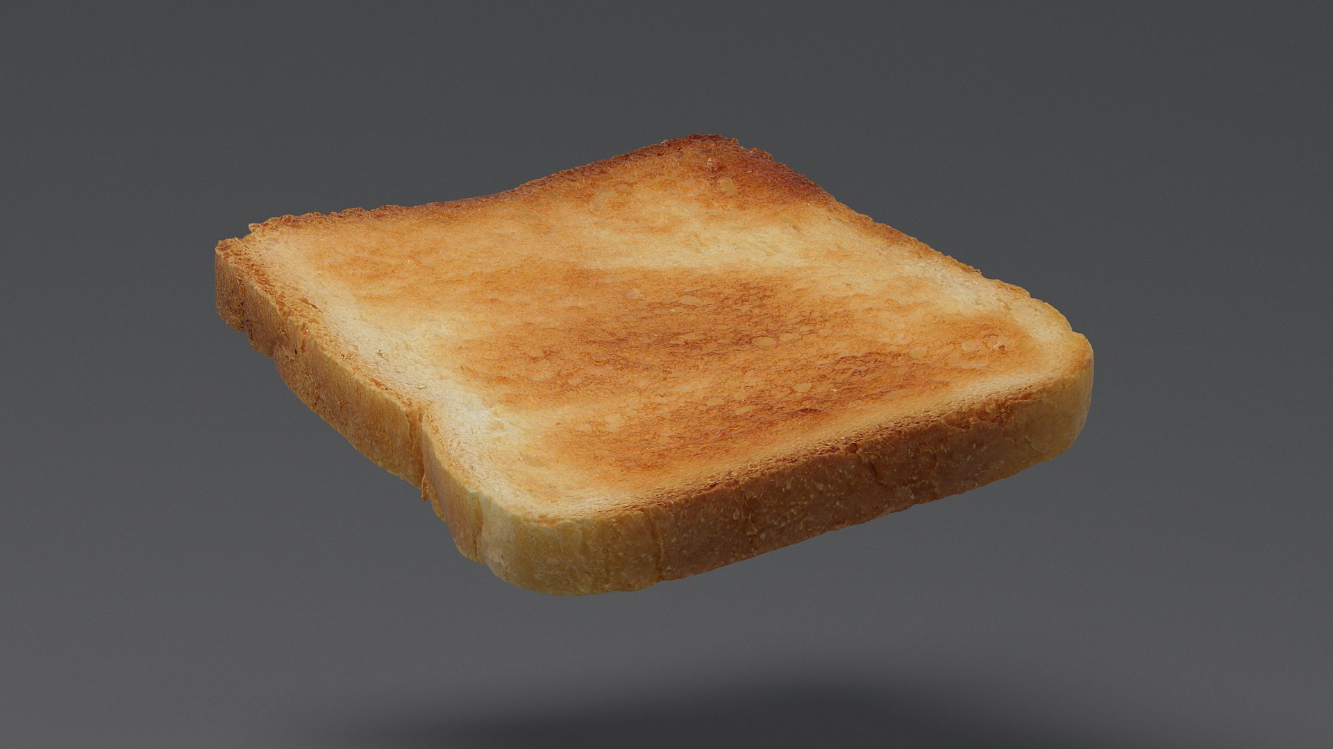 Realistic Toast 2 3D - TurboSquid 1788508