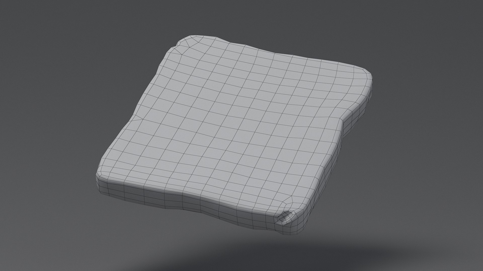 Realistic Toast 2 3D - TurboSquid 1788508