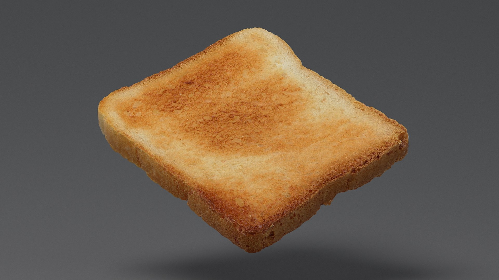 Realistic Toast 2 3D - TurboSquid 1788508