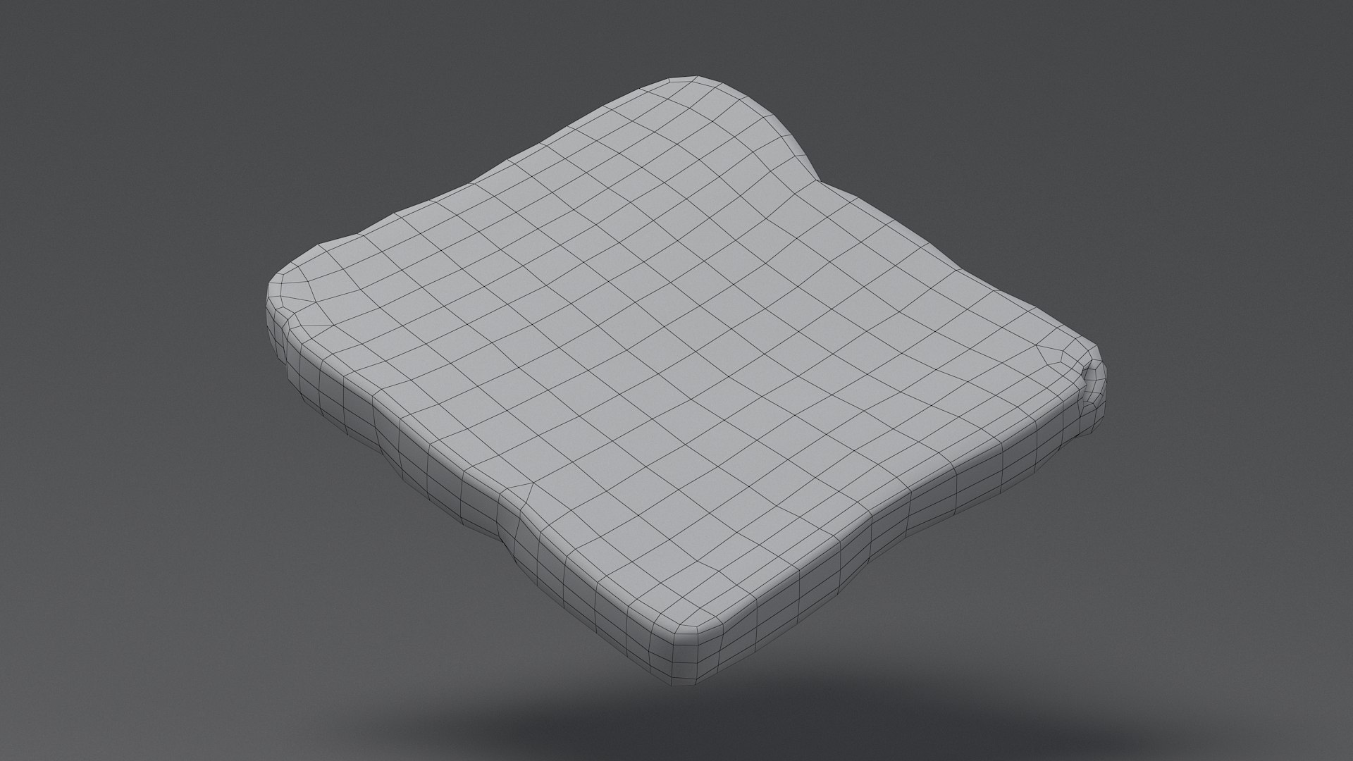 Realistic Toast 2 3D - TurboSquid 1788508