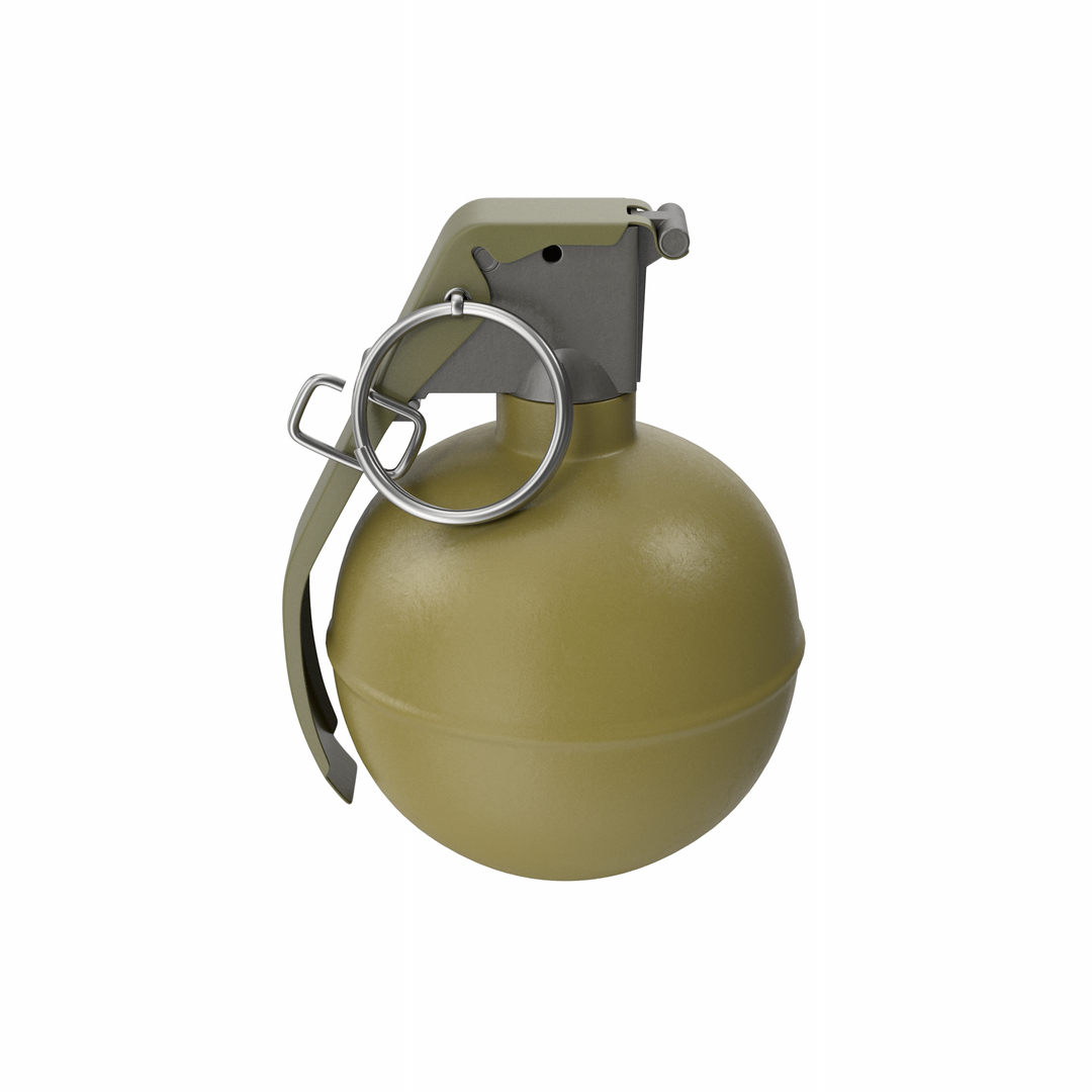 American Frag Grenade 3D Model - TurboSquid 1998848