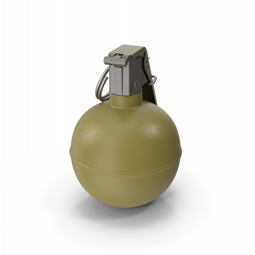 American Frag Grenade 3D Model - TurboSquid 1998848