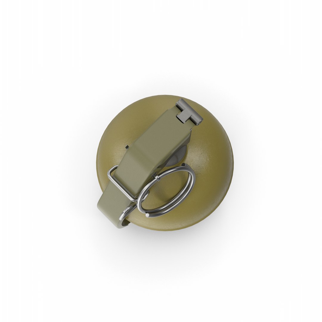 American Frag Grenade 3D Model - TurboSquid 1998848