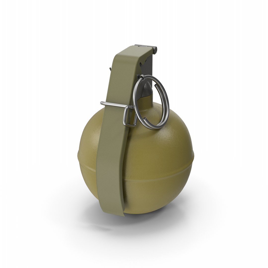 American Frag Grenade 3D Model - TurboSquid 1998848