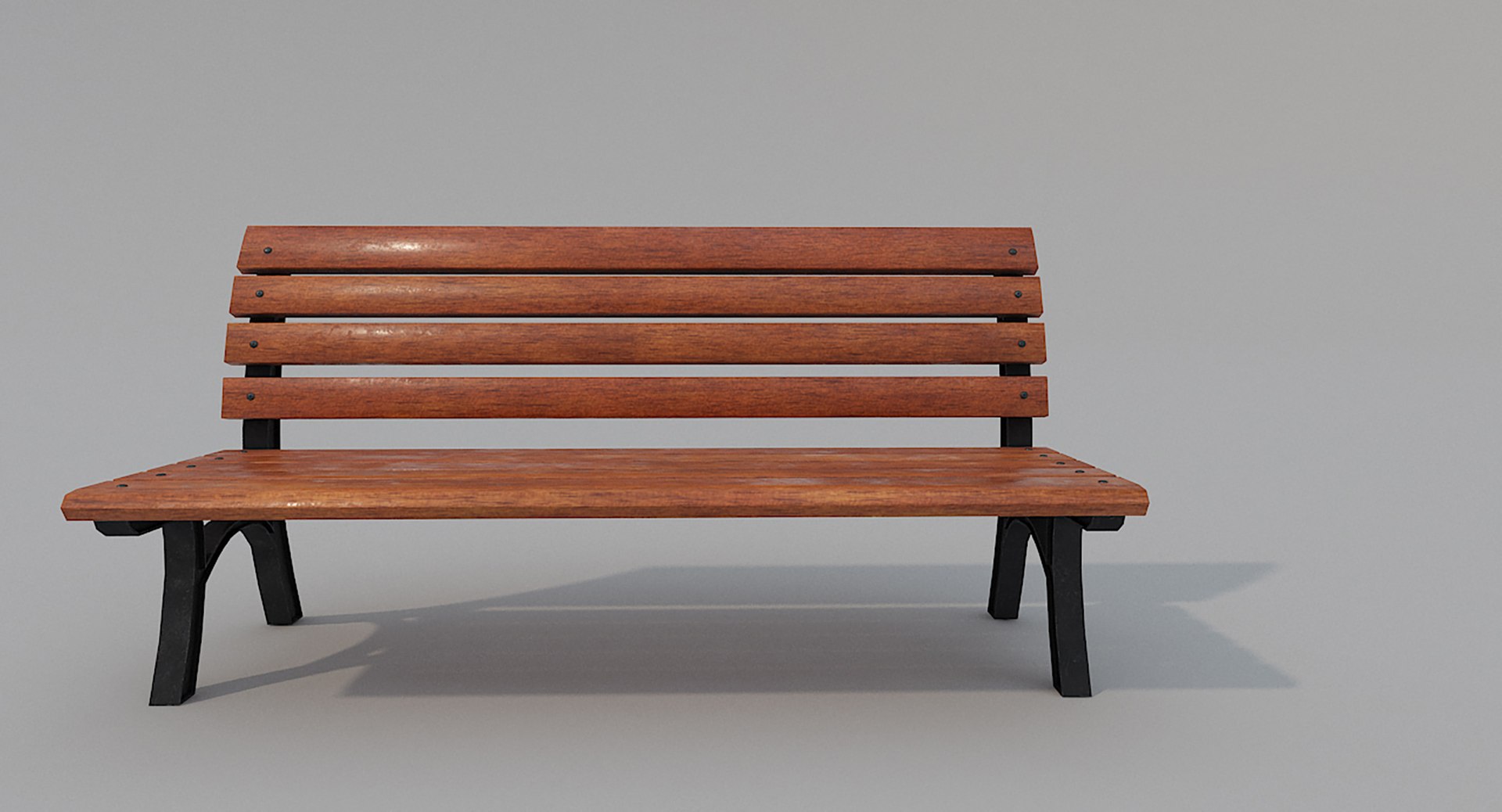 Street Bench 3D Model - TurboSquid 1736802