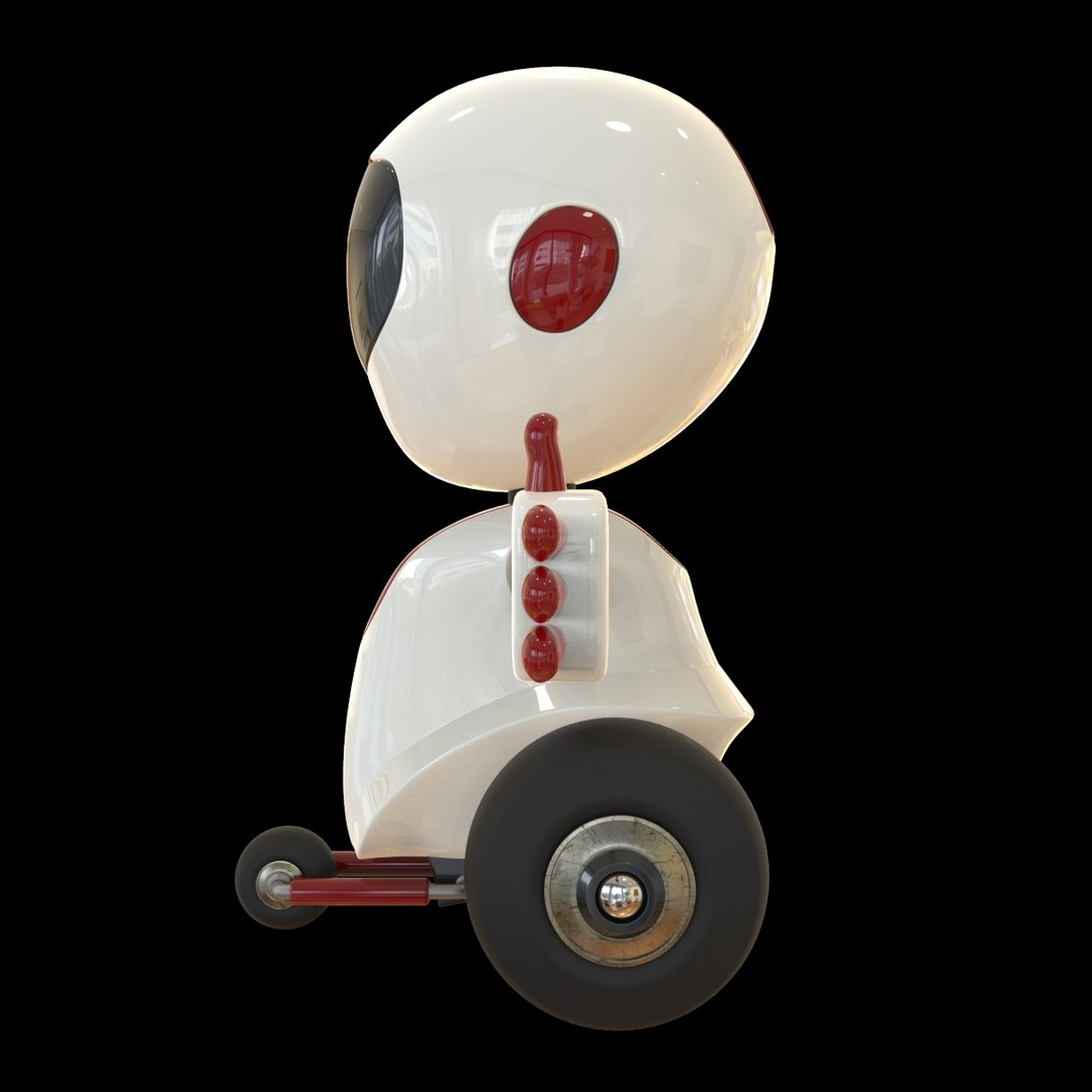 Robot Cartoon Model - TurboSquid 1178086