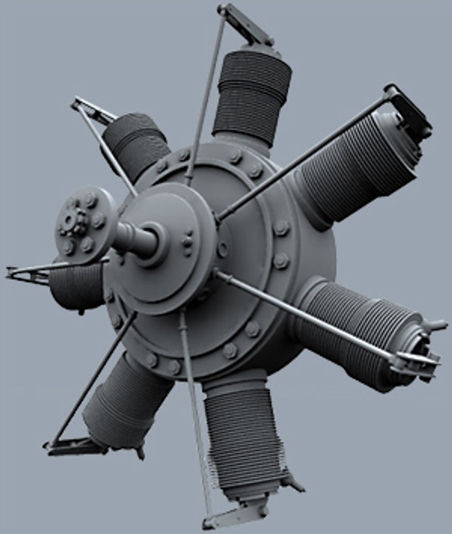 3d model rotary engine