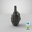 Grenade F1 Rusty 3D - TurboSquid 1341534
